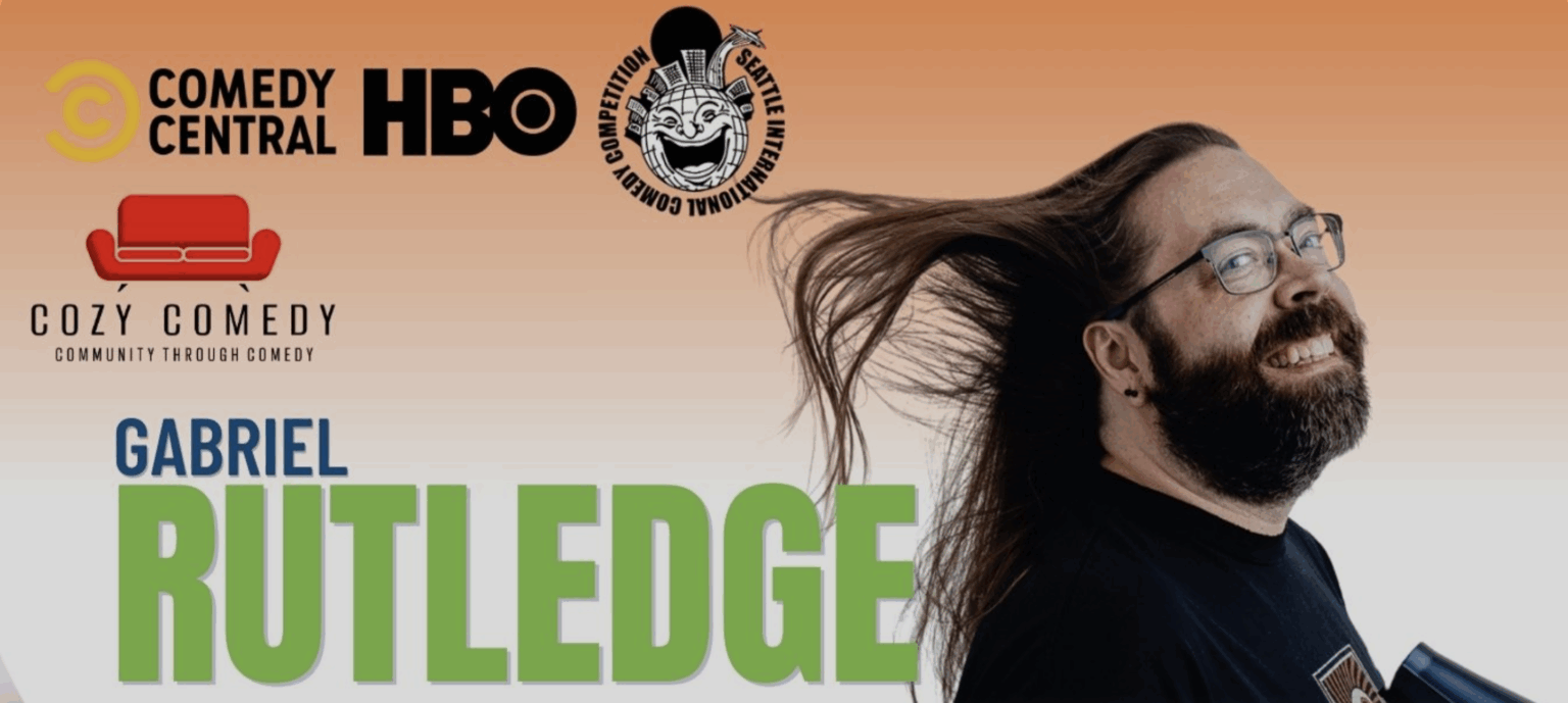 Cozy Comedy Presents: Gabriel Rutledge! | Whidbey Telecom